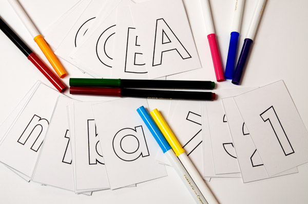 Letter Cards Make Your Own Flash Cards Letter Cards Make Your Own Flash Cards